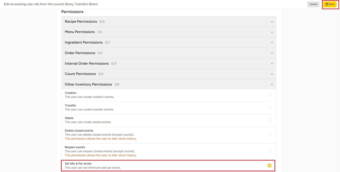 What are 'Par'- and minimum inventory levels, and how to use them in ...