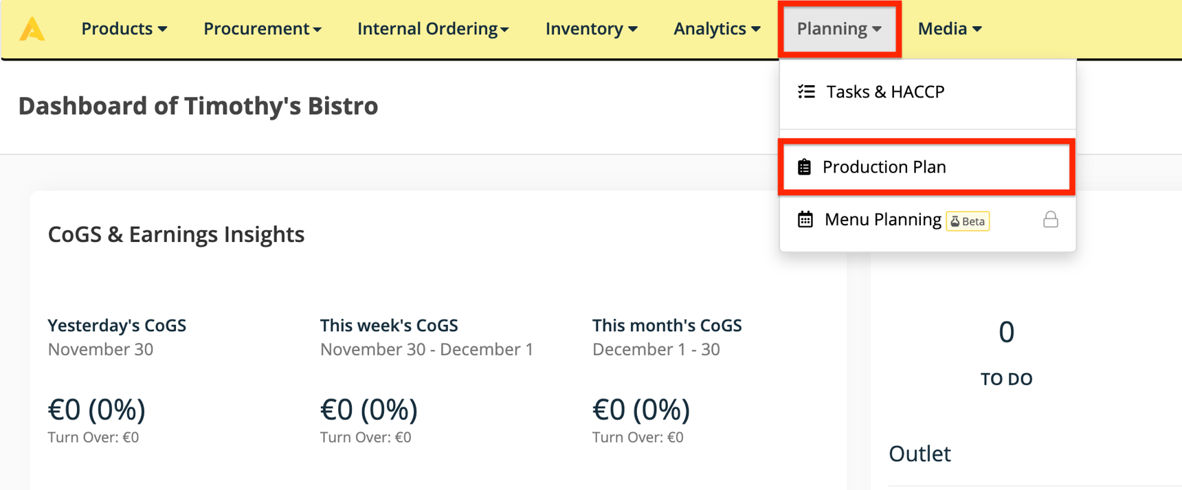 How to use a Bill of Materials (BoM) in the production module?