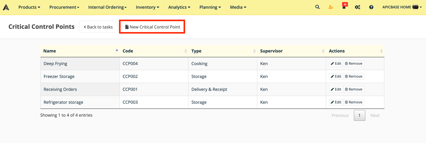How can I define Critical Control Points (CCPs) for HACCP?